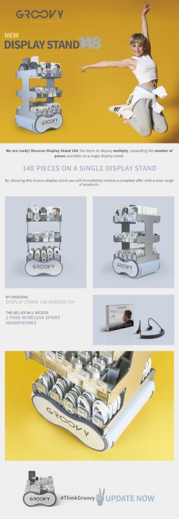 New Display Stand 148 – Groovy